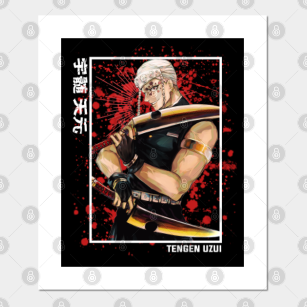 Uzui Tengen - Demon Slayer - Uzui Tengen - Posters and Art Prints ...
