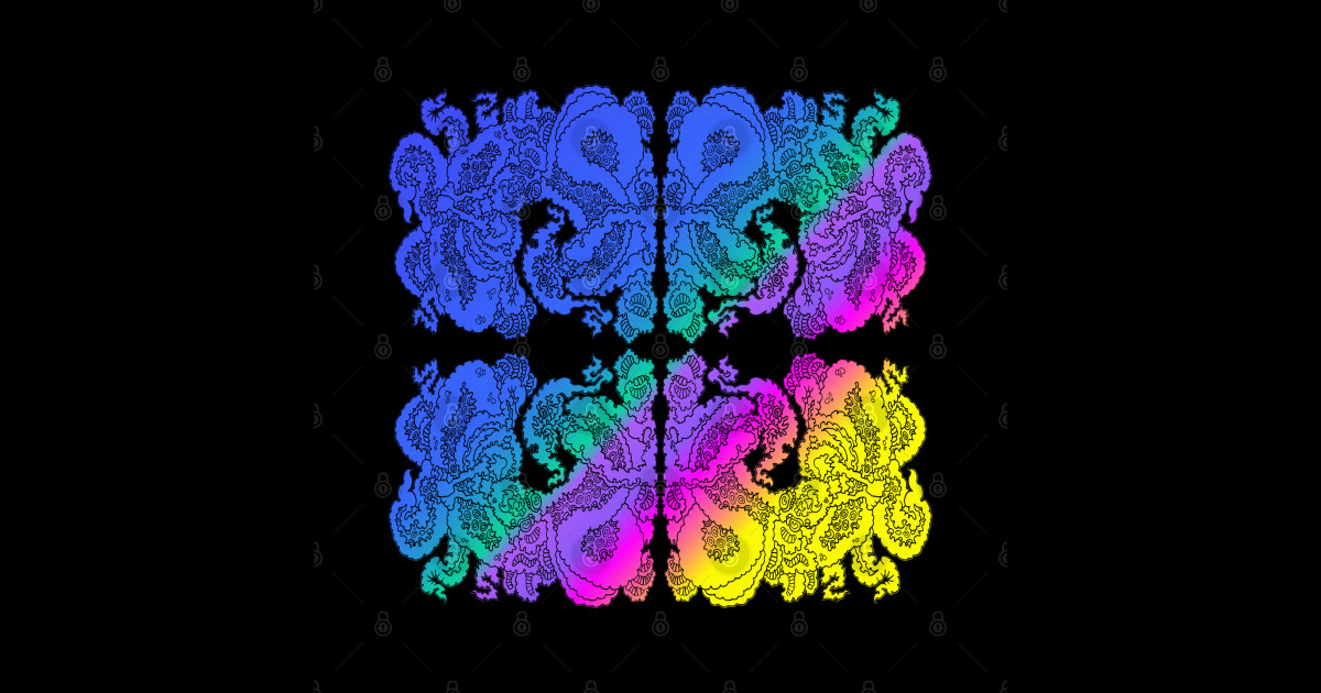 Alien Rainbow - Aliens Are Real - Posters and Art Prints | TeePublic