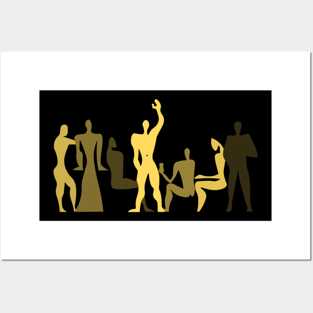 Le Corbusier Modulor Yellow Party - Le Corbusier Modulor - Posters and ...
