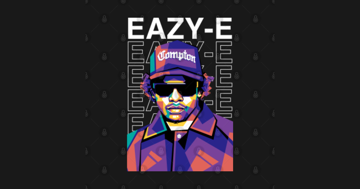American Rapper Eazy E WPAP - Eazy E - T-Shirt | TeePublic