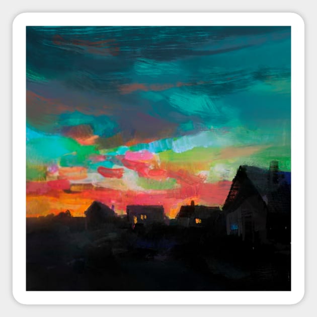 The Village - Artist - Sticker | TeePublic