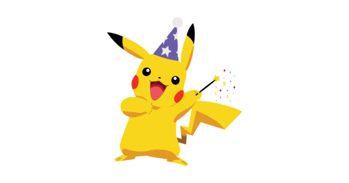 It's a wizard hat - Pikachu - Crewneck Sweatshirt | TeePublic