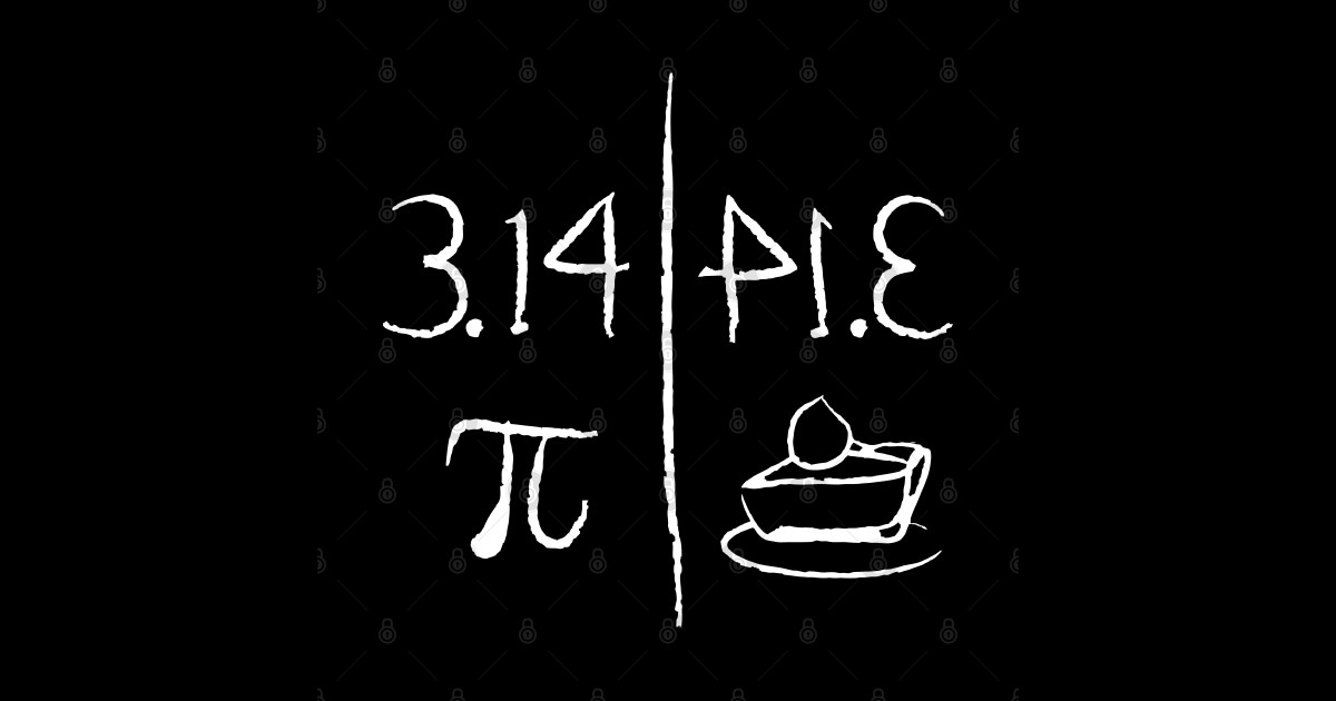 Maths pi equals to pie - Maths Pi Equals To Pie - Sticker | TeePublic