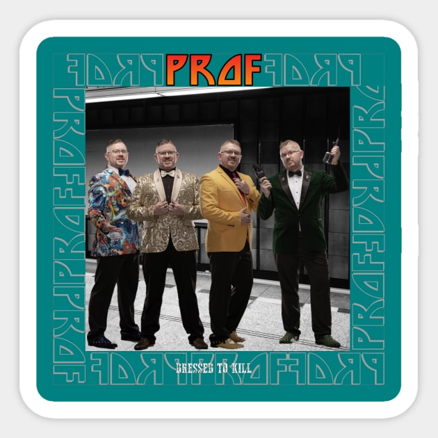 Announcer Dressed to Kill - Kiss - Sticker | TeePublic