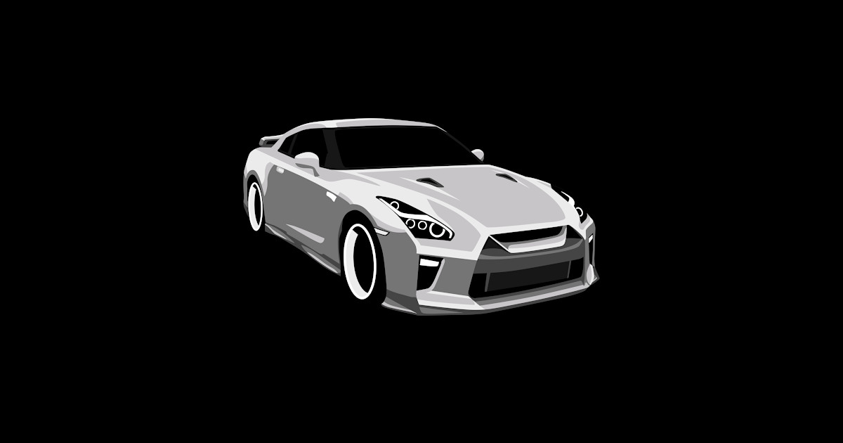 NISSAN GTR R35 - Nissan Gtr R35 - Sticker | TeePublic