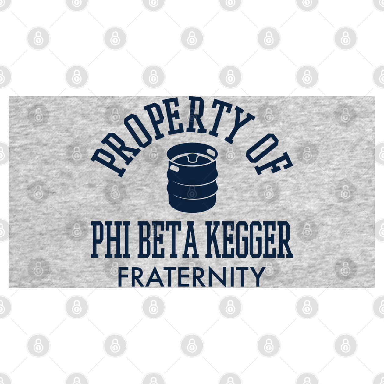 PHI BETA KEGGER - Beer Alcohol Drinking Kegger Fraternity - T-Shirt ...