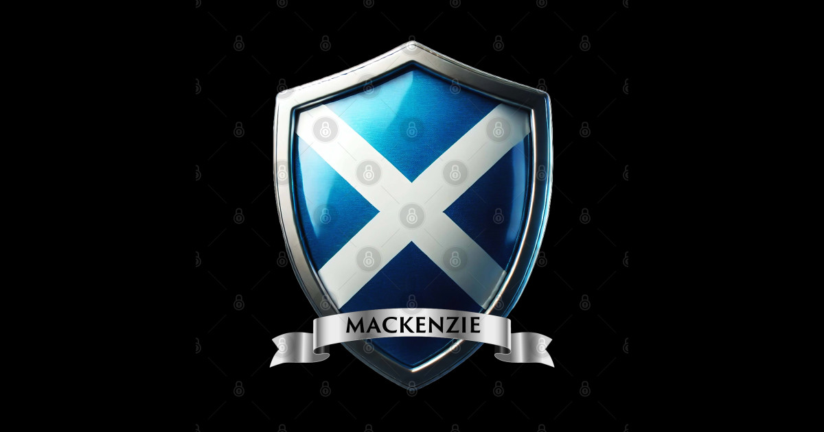 Mackenzie Scottish Shield Tradition Woven with the Stag's Spirit ...