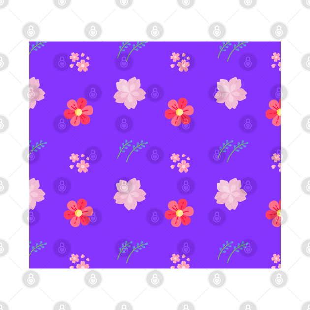 Flower pattern - Flowers Pattern - T-Shirt | TeePublic