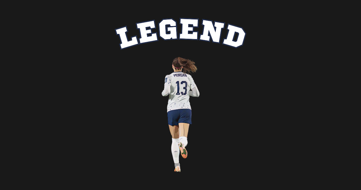 Alex Morgan Legend USWNT 13 San Diego Wave - Alex Morgan - T-Shirt ...