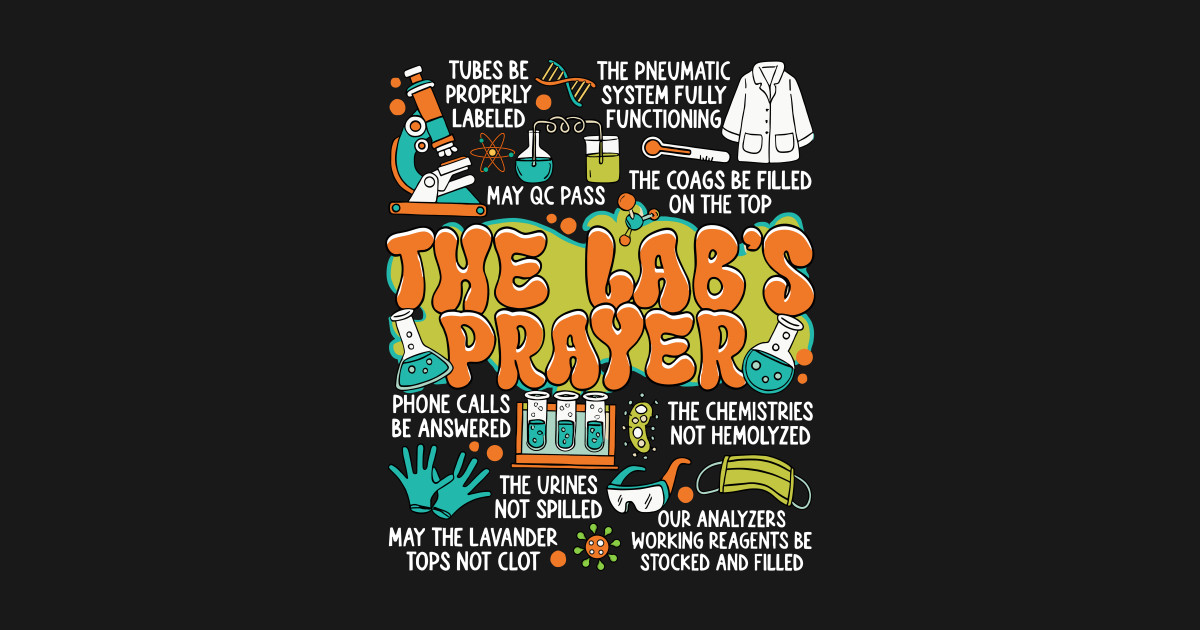 The Lab Prayer Lab Week 2025 Medical Laboratory Scientist - Lab Week ...
