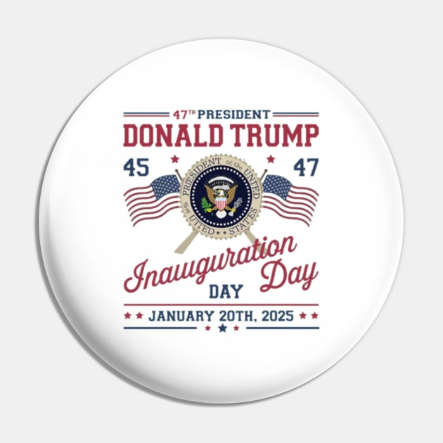 47th President Trump Inauguration Day 47th American USA Flag - 47th ...