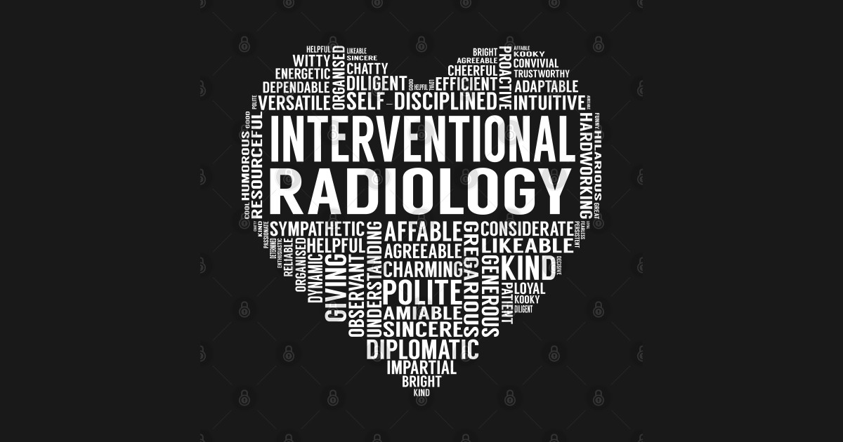 Interventional Radiology Heart - Interventional Radiology - Sticker ...