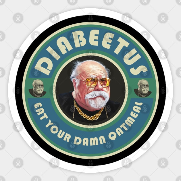 DIABEETUS STAMPLE LOGO 1 - Diabeetus - Sticker | TeePublic