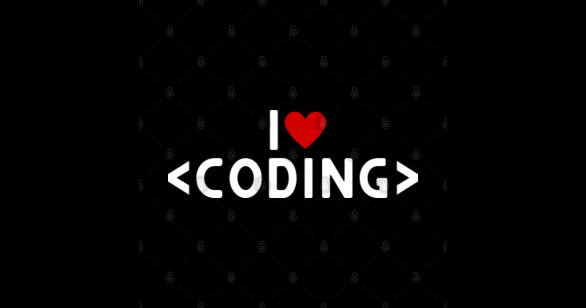 I Heart Coding - I Heart Coding - Sticker | TeePublic