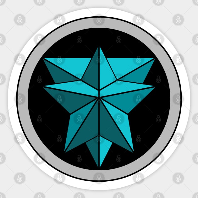 Green Flash Prism - Flashman - Sticker | TeePublic