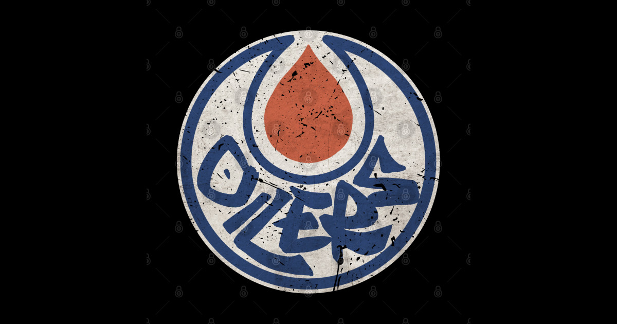 Edmonton oilers retro design - Edmonton Oilers - Sticker | TeePublic