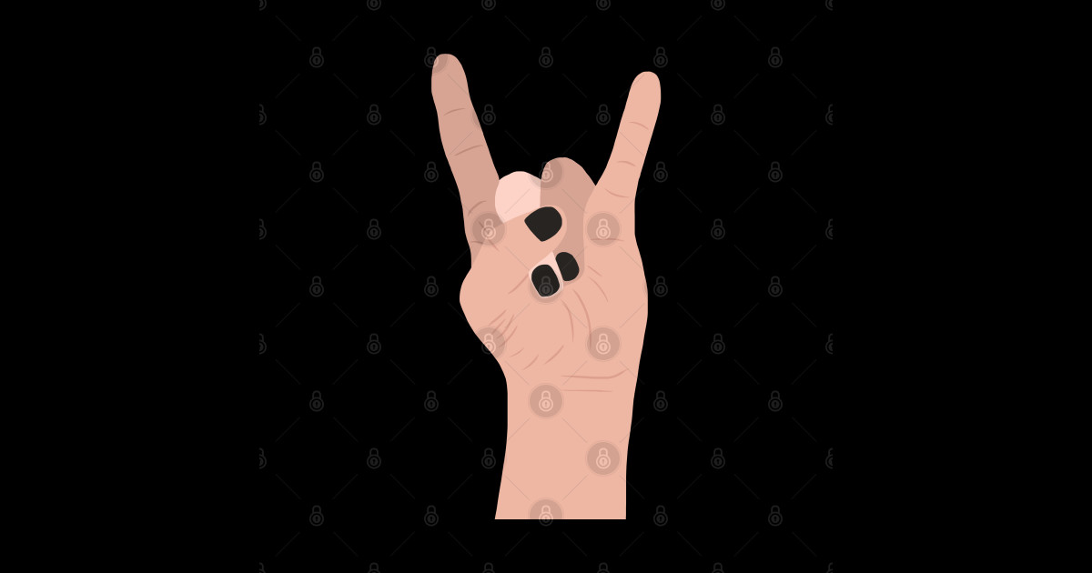 Rock On - Rock On - Sticker | TeePublic