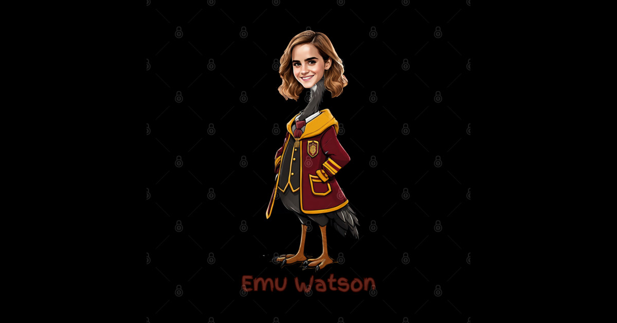 Emu Watson - Emma Watson - Sticker | TeePublic
