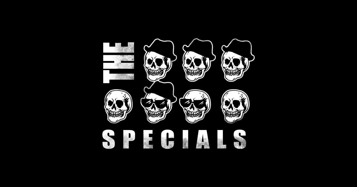 the specials band illustration skulls design - The Specials - Posters ...
