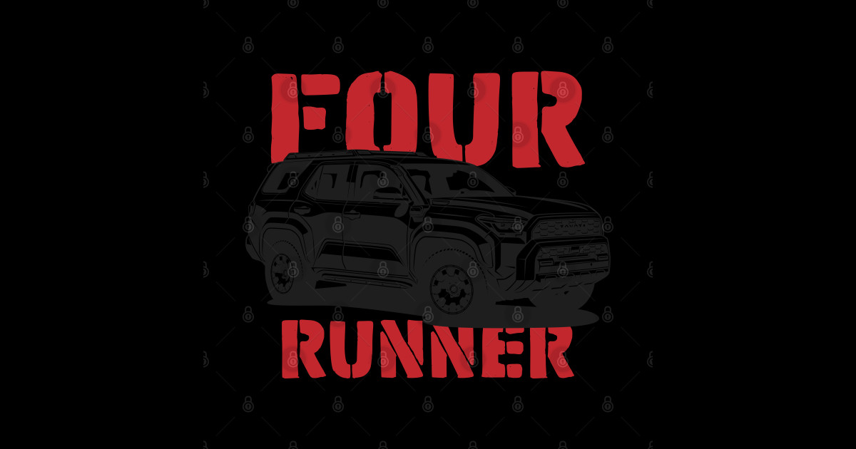 4-Runner - Toyota 4runner - Sticker | TeePublic