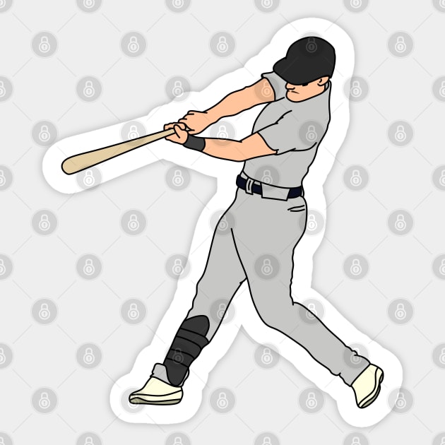carpenter and the hit - Matt Carpenter - Sticker | TeePublic