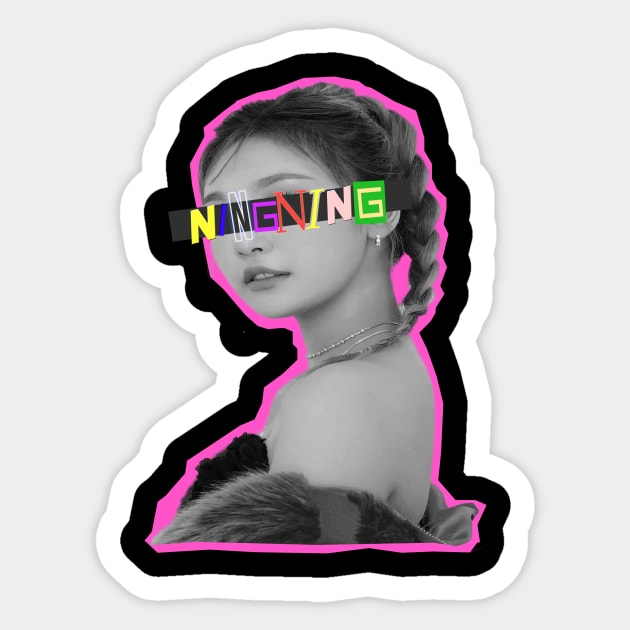Ningning Aespa - Aespa - Sticker | TeePublic