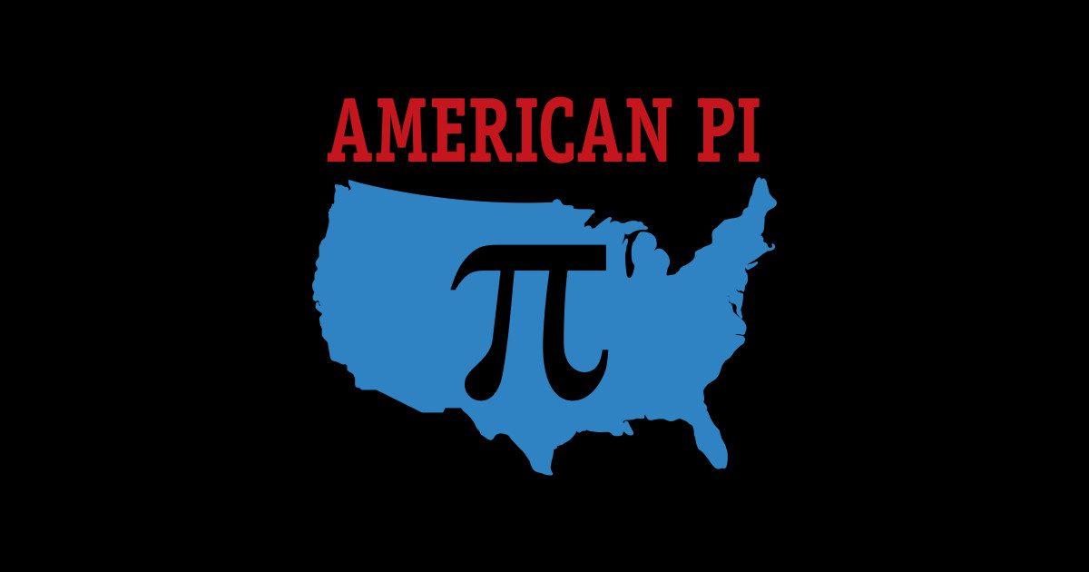 American Pi - Patriotic Pi - Sticker | TeePublic