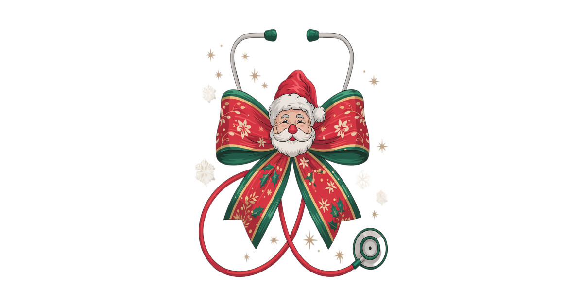 Christmas Stethoscope Nurse Christmas Nurse Christmas - Christmas ...