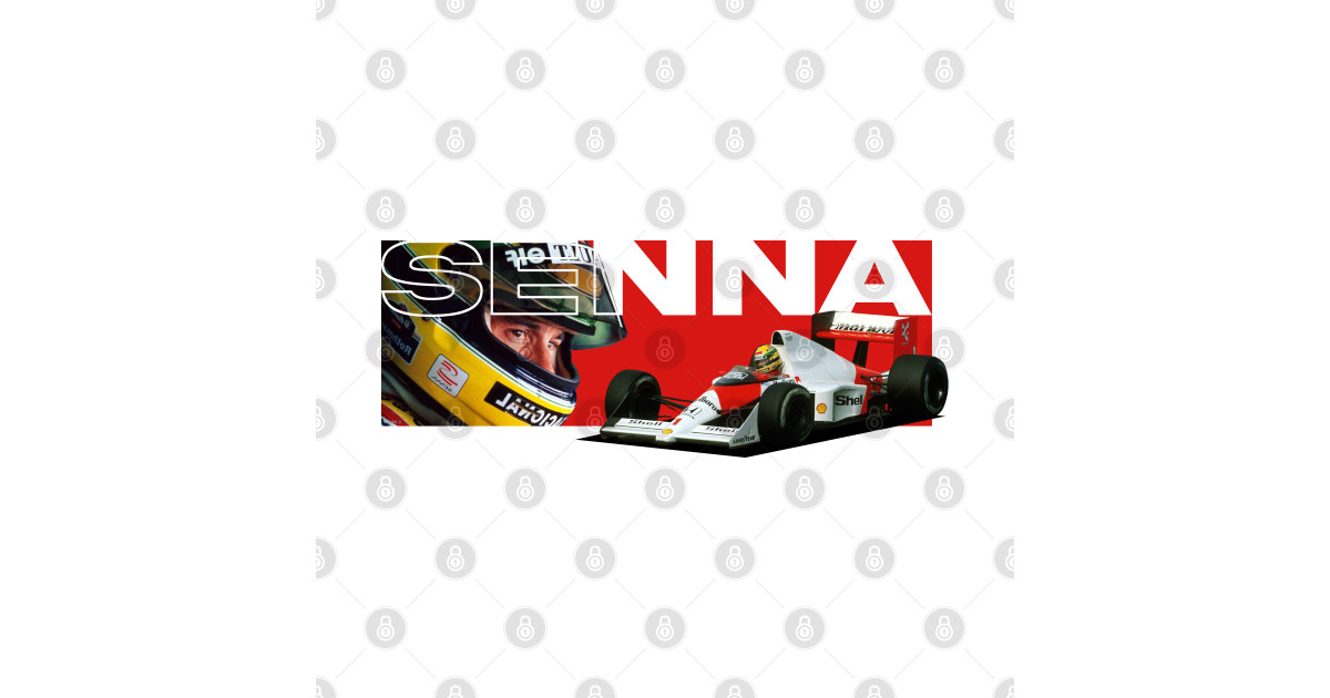 Ayrton Senna MP4 - Ayrton Senna - T-Shirt | TeePublic