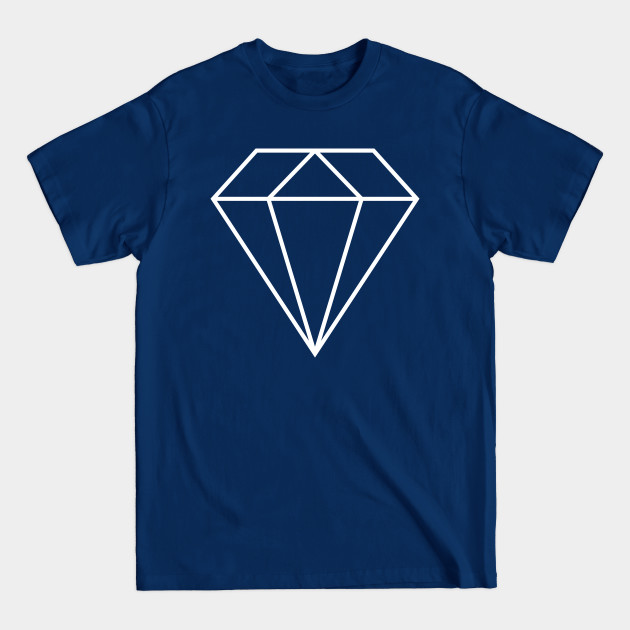 white diamond design - Diamond Gift Idea - T-Shirt sold by Chema Alonso ...