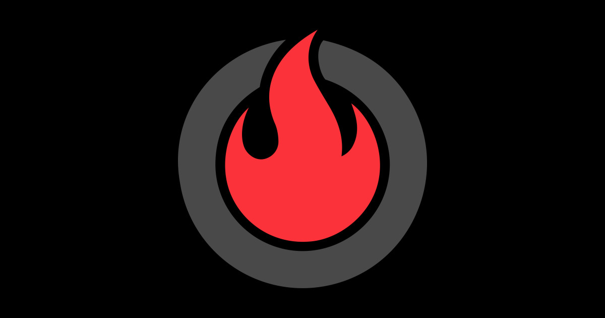 Inferno JS logo - Inferno - Sticker | TeePublic