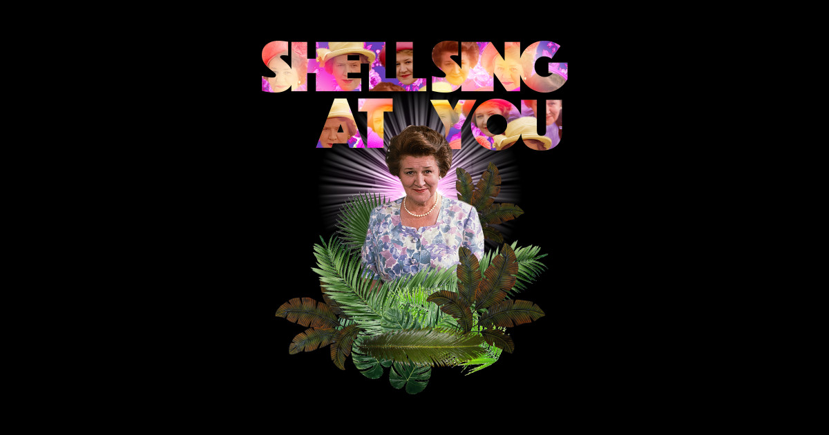 Hyacinth Bucket - Keeping Up Appearances - Sticker | TeePublic