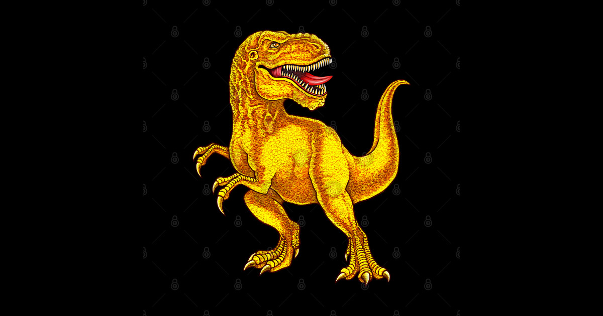 T. rex dino dinosaur Tyrannosaurus rex - T Rex T Rex Lover - Sticker ...