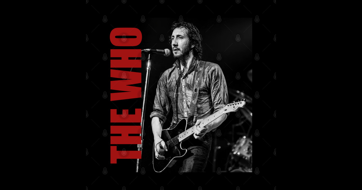 The Who // The Who Retro Aesthetic Fan Art // 80s - The Who - Sticker ...