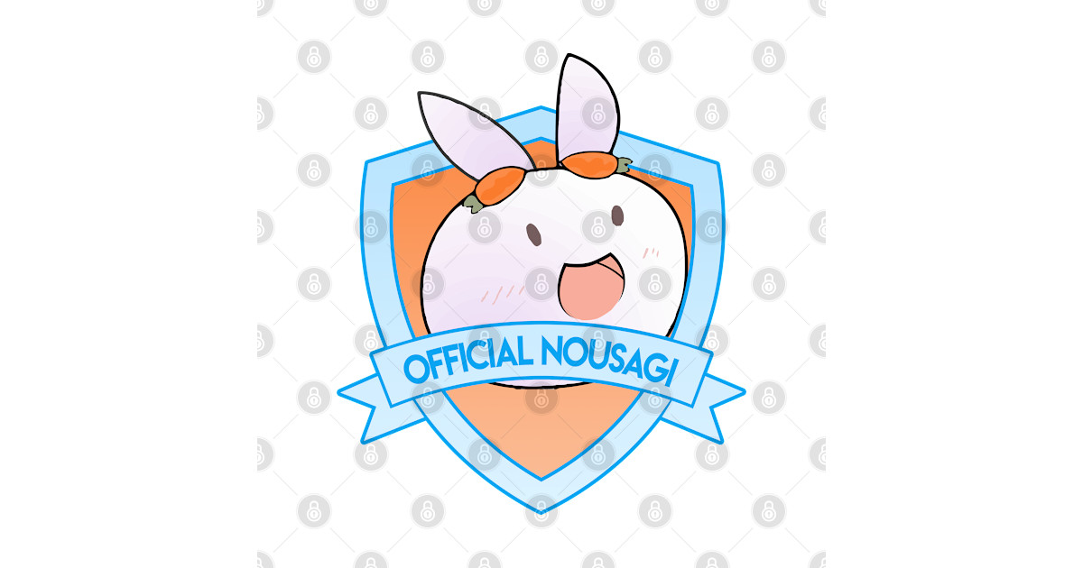 Nousagi Badge Hololive Pekora Fanbase - Hololive Jp - T-Shirt | TeePublic