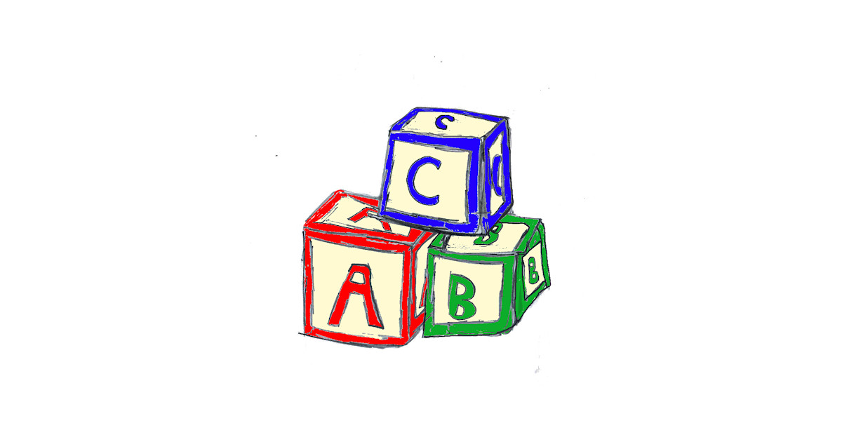 Alphabet Blocks - Alphabet - T-Shirt | TeePublic