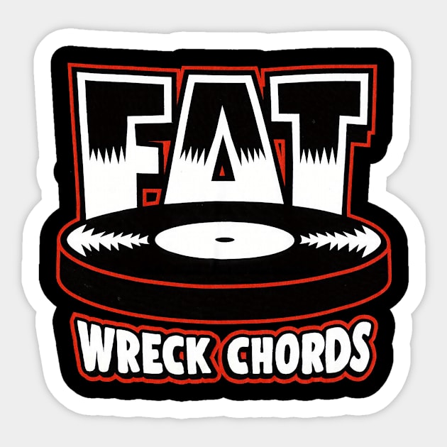 Fat Wreck Chords - Punk Rock - Sticker | TeePublic