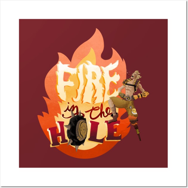 Fire in the hole - Junkrat Overwatch - Overwatch - Posters and Art ...
