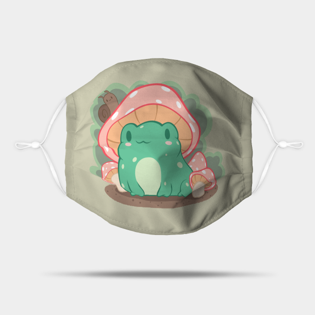 Cottagecore Aesthetic Frog Mushroom Hat Snail Kawaii Cottagecore Frog