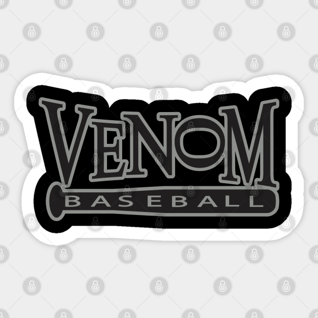 Venom Baseball Logo - Venom Baseball - Sticker | TeePublic
