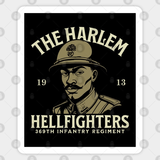 The Harlem Hellfighters - WW1 Infantry Regiment - Ww1 - Sticker | TeePublic