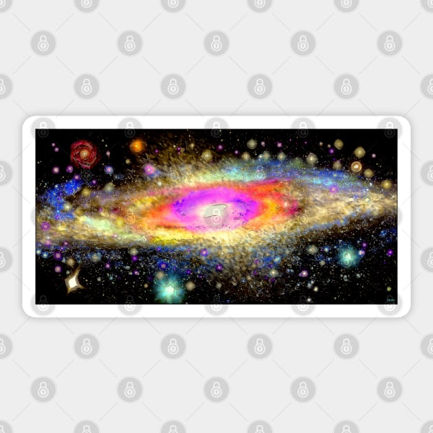 Milky Way Galaxy - Milky Way Galaxy - Sticker | TeePublic