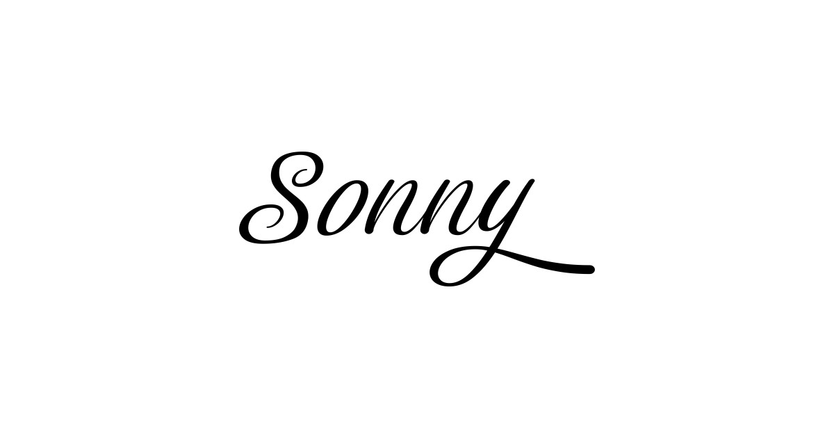 Name Sonny - Sonny - Sticker | TeePublic
