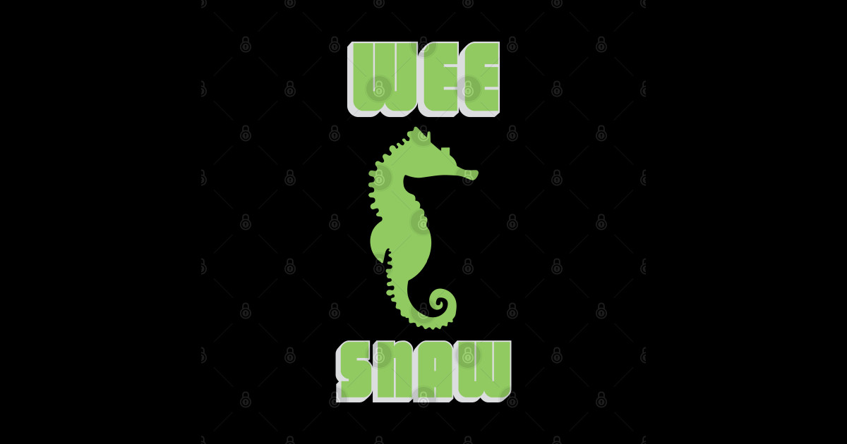 Wee Snaw - Spongebob - Sticker | TeePublic