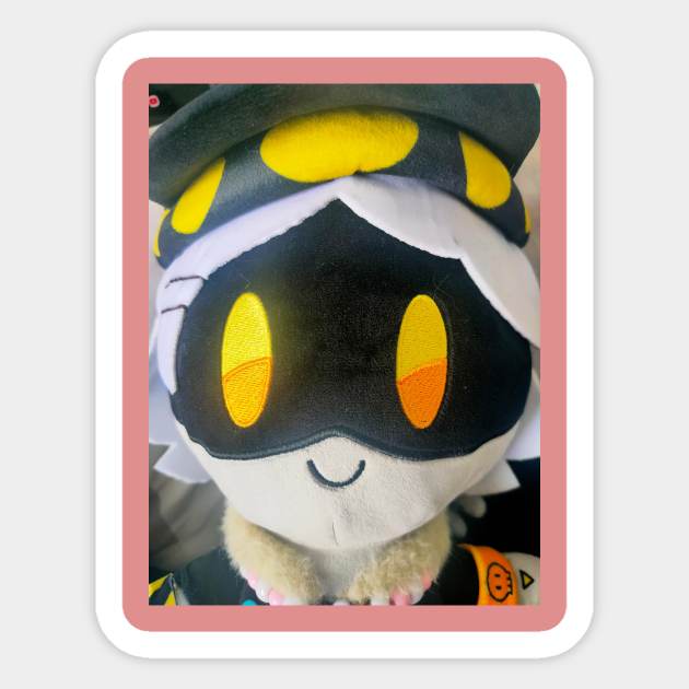 Silly N plush pin :3 - Murder Drones - Sticker | TeePublic