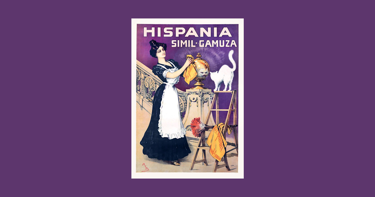 Hispania Simil, Gamuza. - Art Nouveau - T-Shirt | TeePublic