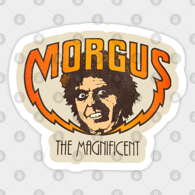 Morgus The Magnificent - Ghoulardi - Sticker | TeePublic