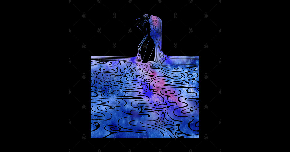 Nereid CV - Mermaid - Sticker | TeePublic