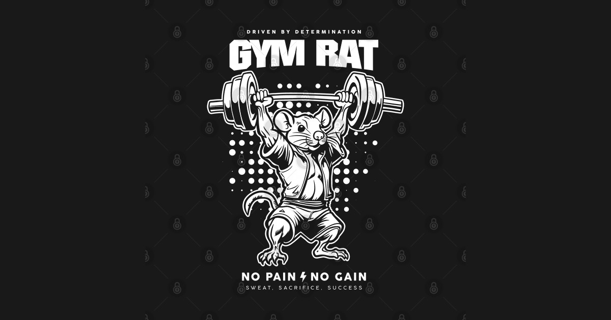 Gym Rat - Gym Rat - T-Shirt | TeePublic
