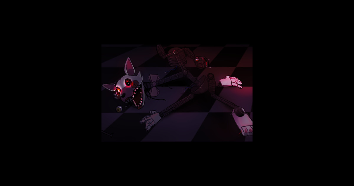 Mangle - Fnaf - Sticker | TeePublic
